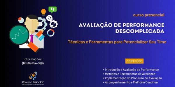 Curso de Avaliação de Performance em Teresina - Sympla