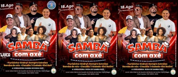 Samba com axé em Manaus - Sympla