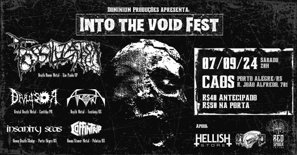 Into the Void Fest - FOSSILIZATION (SP) em Porto Alegre - Sympla