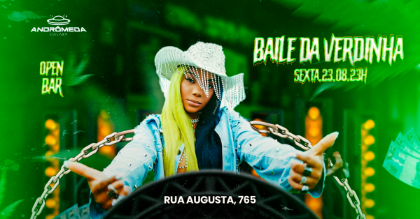 SEXTA OPEN BAR: Baile da Verdinha (Especial Ludmilla) - Funk & Hits no ...