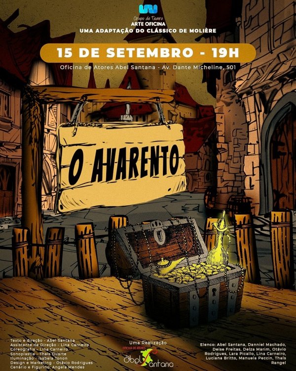 O Avarento em Vitória - Sympla