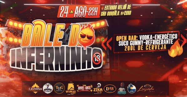 Baile do inferninho em São Gonçalo dos Campos - Sympla