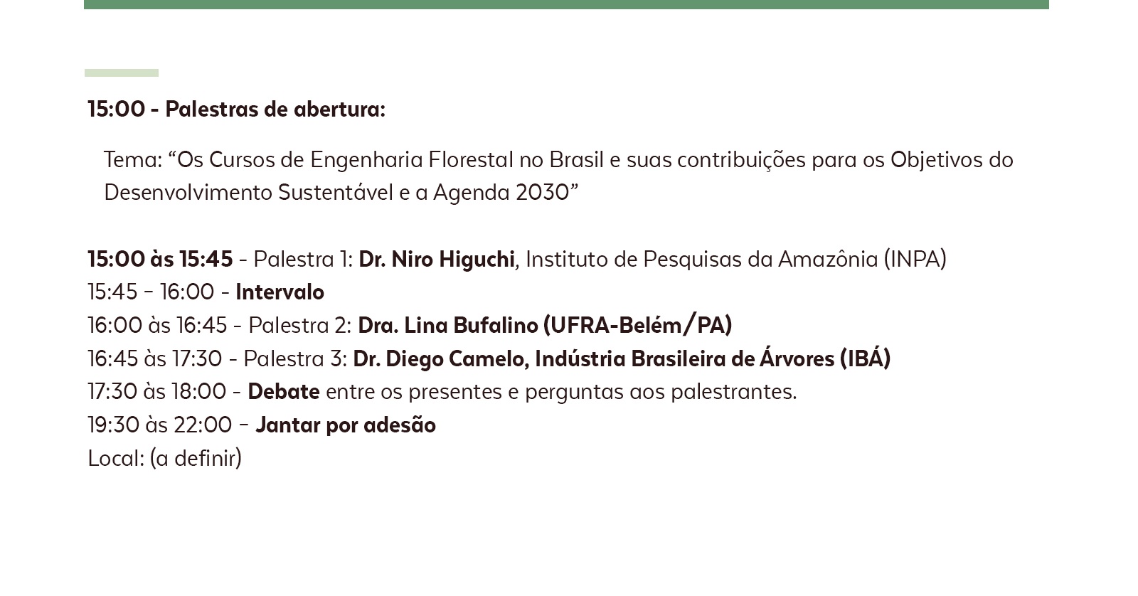 3 ENCEF 2024 em Belém - Sympla