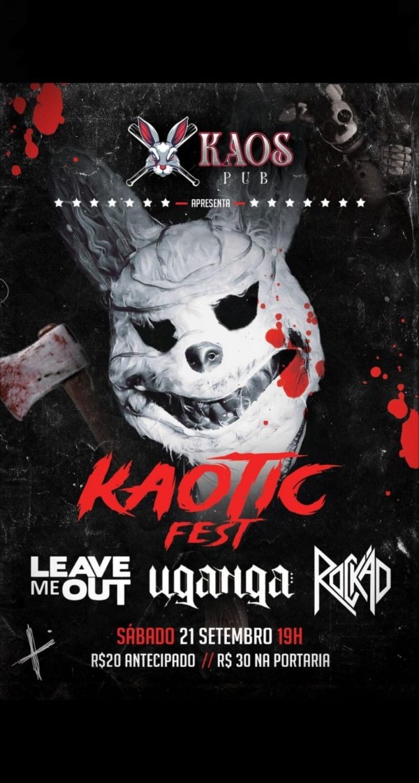 KAOTIC FEST - 1ª. Edição em Uberlândia - Sympla