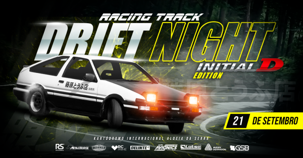 Drift Night "Initial D Edition" - 21/09 - Racing Track em Itapevi - Sympla