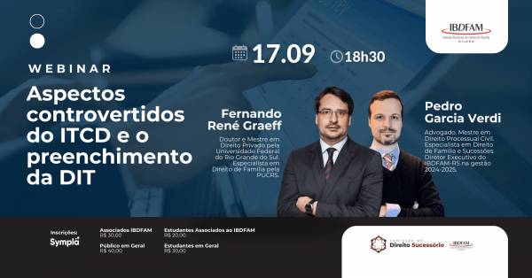 [Webinar] Aspectos Controvertidos do ITCD e o Preenchimento da DIT ...