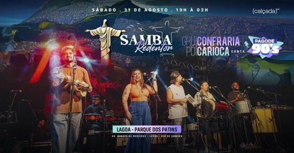 SAMBA REDENTOR @CONFRARIA CARIOCA - 3 SETS - PAGODE 90 em Rio de ...