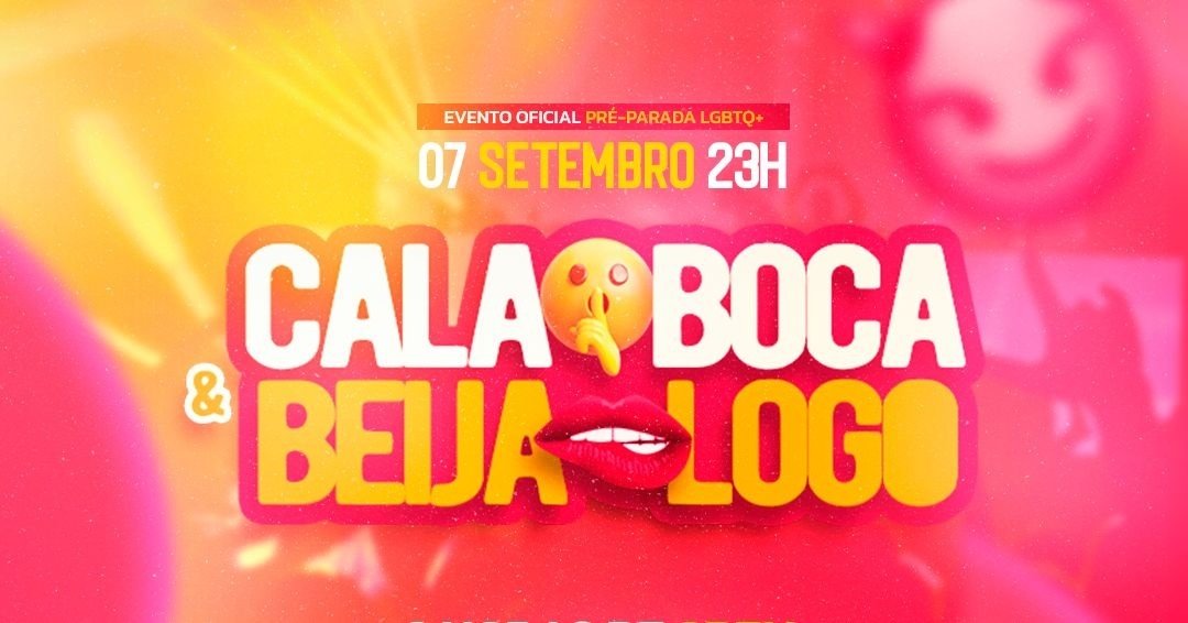 CALA BOCA E BEIJA LOGO #2 . 07 SET . 23H em Salvador - Sympla