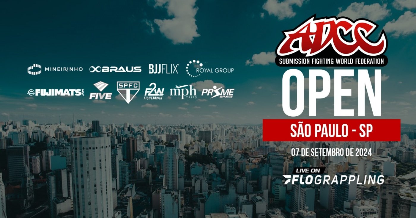 ADCC OPEN BRASIL - SÃO PAULO (3rd Edition) em São Paulo - Sympla