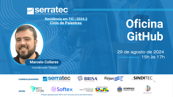 Oficina: Github com Marcelo Collares - online - Sympla