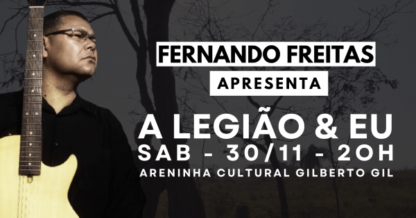 Fernando Freitas - A Legião e Eu. em Rio de Janeiro - Sympla
