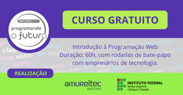 Curso Programando o Futuro Turma 2024 (Entrevista) em Tubarão - Sympla