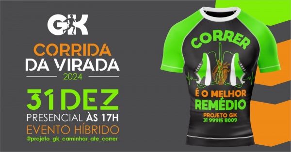 CORRIDA DA VIRADA - online - Sympla
