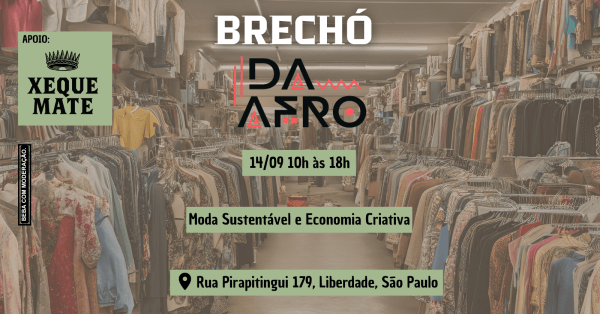 Brechó Da Afro em São Paulo - Sympla
