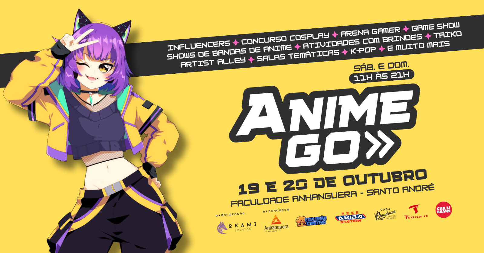 Anime GO 2024 em Santo Andre Sympla