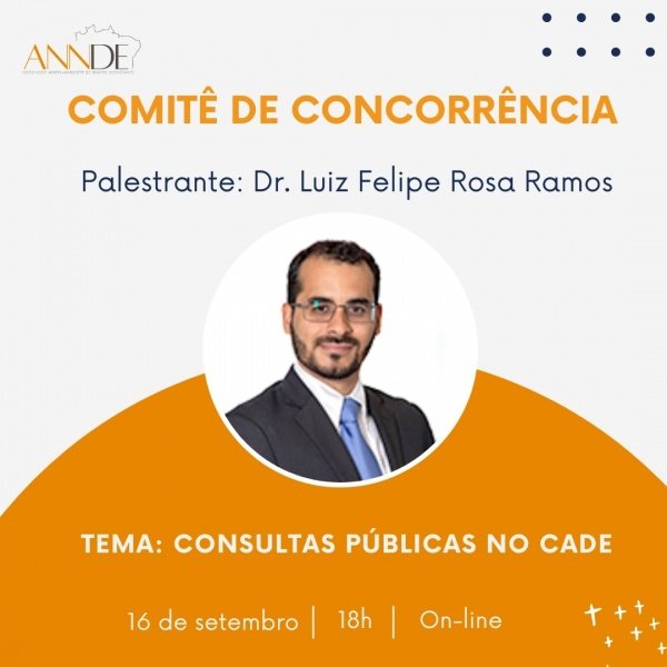 Consultas públicas no CADE - online - Sympla