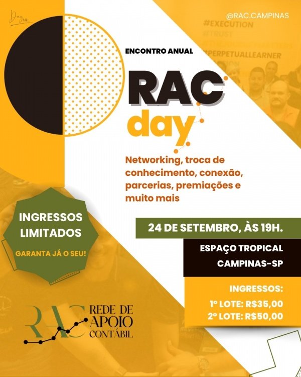 RAC DAY 2# em Campinas - Sympla