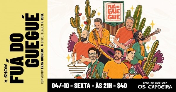 Fuá do Guegué convida Fran Nóbrega em São Paulo - Sympla