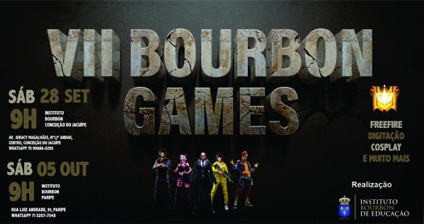 7º Bourbon Games em Salvador - Sympla