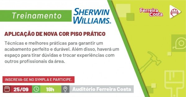 APLICAÇÃO DE NOVA COR PISO PRÁTICO em Cabedelo - Sympla