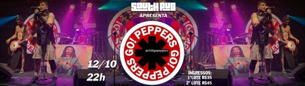 GO! PEPPERS TRIBUTO RED HOT CHILLI PEPPERS em Vacaria - Sympla