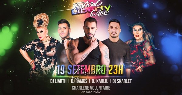 FESTIVAL LIBERTY 6 ANOS POP E FUNK - QUINTA (VÉSPERA DE FERIADO) em Porto Alegre - Sympla