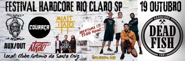 DEAD FISH em Rio Claro SP em Rio Claro - Sympla