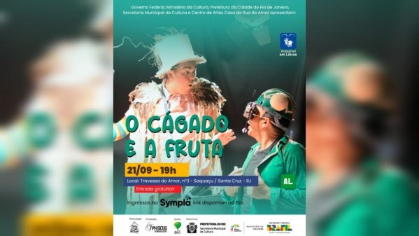 O Cágado e a Fruta em Rio de Janeiro - Sympla