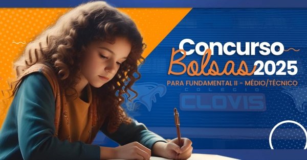 Colégio Clóvis - Concurso de Bolsa 2025 (19-11-2024) em Santo André ...
