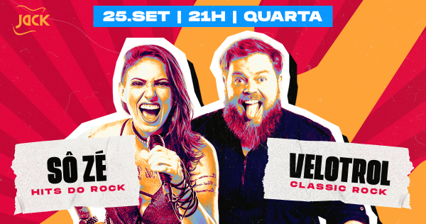 QUARTA JACK! ROCK WHEEL | SÔ ZÉ (HITS DO ROCK) + VELOTROL (CLASSSIC ...
