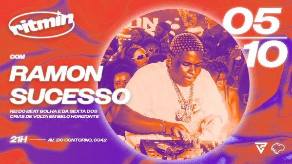 RITMIN c/ RAMON SUCESSO | SÁBADO em Belo Horizonte - Sympla
