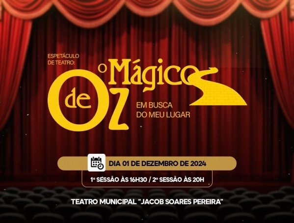 2ª SESSÃO: O Mágico de Oz em Solânea - Sympla