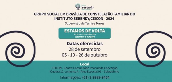 GRUPO SOCIAL PRESENCIAL DE CONSTELAÇÃO FAMILIAR EM BRASÍLIA - CEICON ...