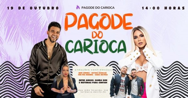 PAGODE DO CARIOCA em Recife - Sympla