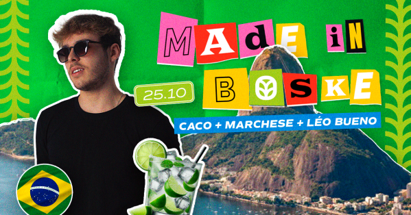 BOSKE || MADE IN BOSKE - CACO // SEXTA-FEIRA - 25/10 em Porto Alegre ...