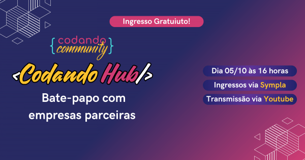 Codando Hub - online - Sympla