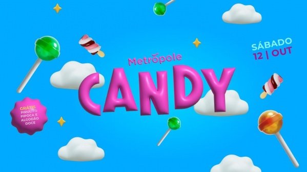 CANDY SAB 12 OUT em Recife - Sympla
