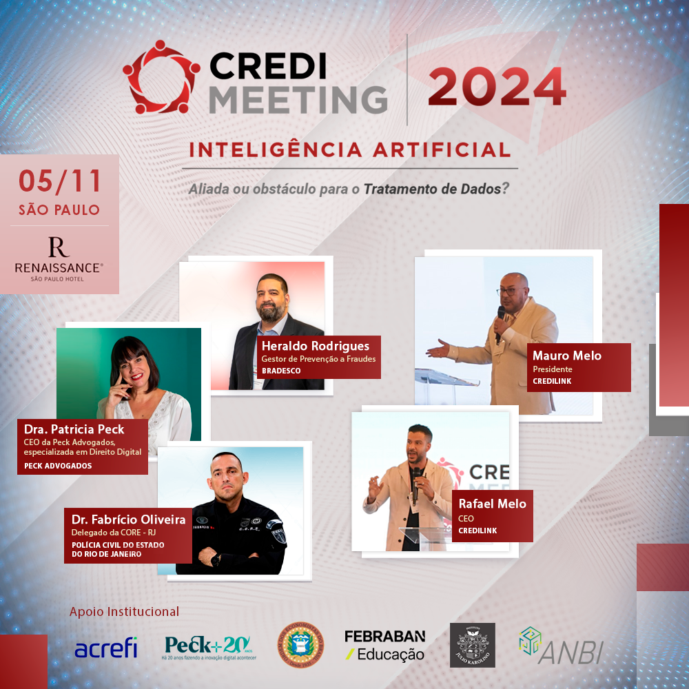 Credi Meeting 2024 - Inteligência artificial: Aliada ou obstáculo para o tratamento de dados? em ...