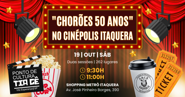 1ª Sessão | Chorões 50 anos - Uma história de Empatia e Generosidade ...