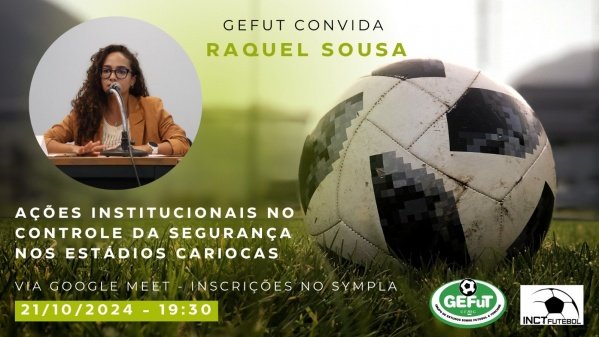 GEFuT Convida - Raquel Sousa - online - Sympla