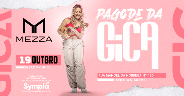 Pagode da Gica em Diadema - Sympla