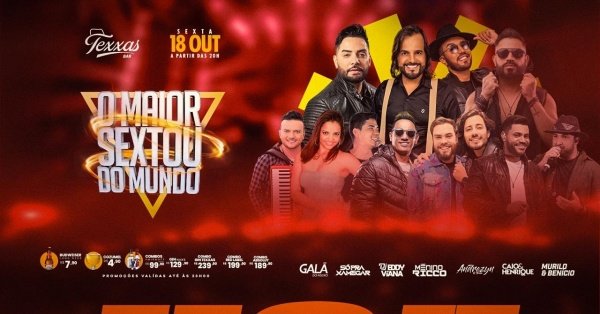 TEXXAS BAR | O MAIOR SEXTOU DO MUNDO | GALÃ DO PISEIRO - SPX em ...