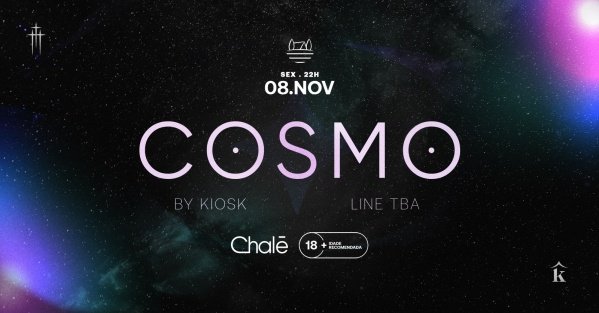 COSMO com DJ Cayoo (08/11) em Belo Horizonte - Sympla