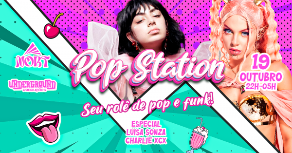 POP STATION - POP & FUNK em Porto Velho - Sympla