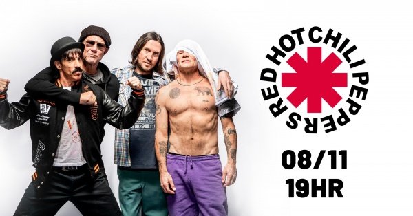 ESPECIAL RED HOT CHILLI PEPERS TRIBUTO em Itajaí - Sympla