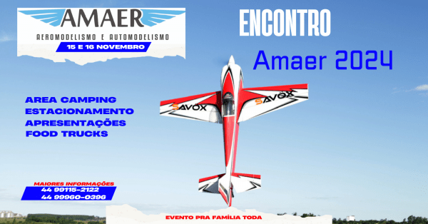 Encontro de Aeromodelismo - AMAER 2024 em Maringá - Sympla