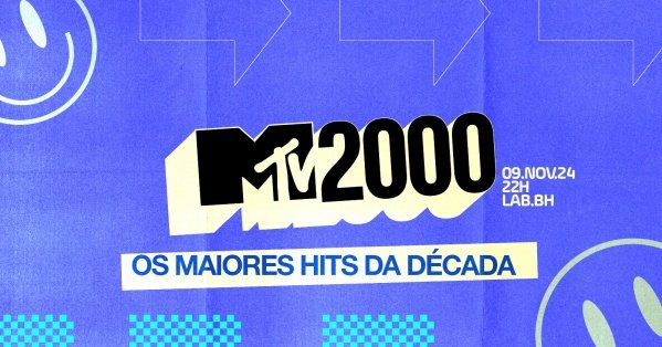 MTV 2000 em Belo Horizonte - Sympla