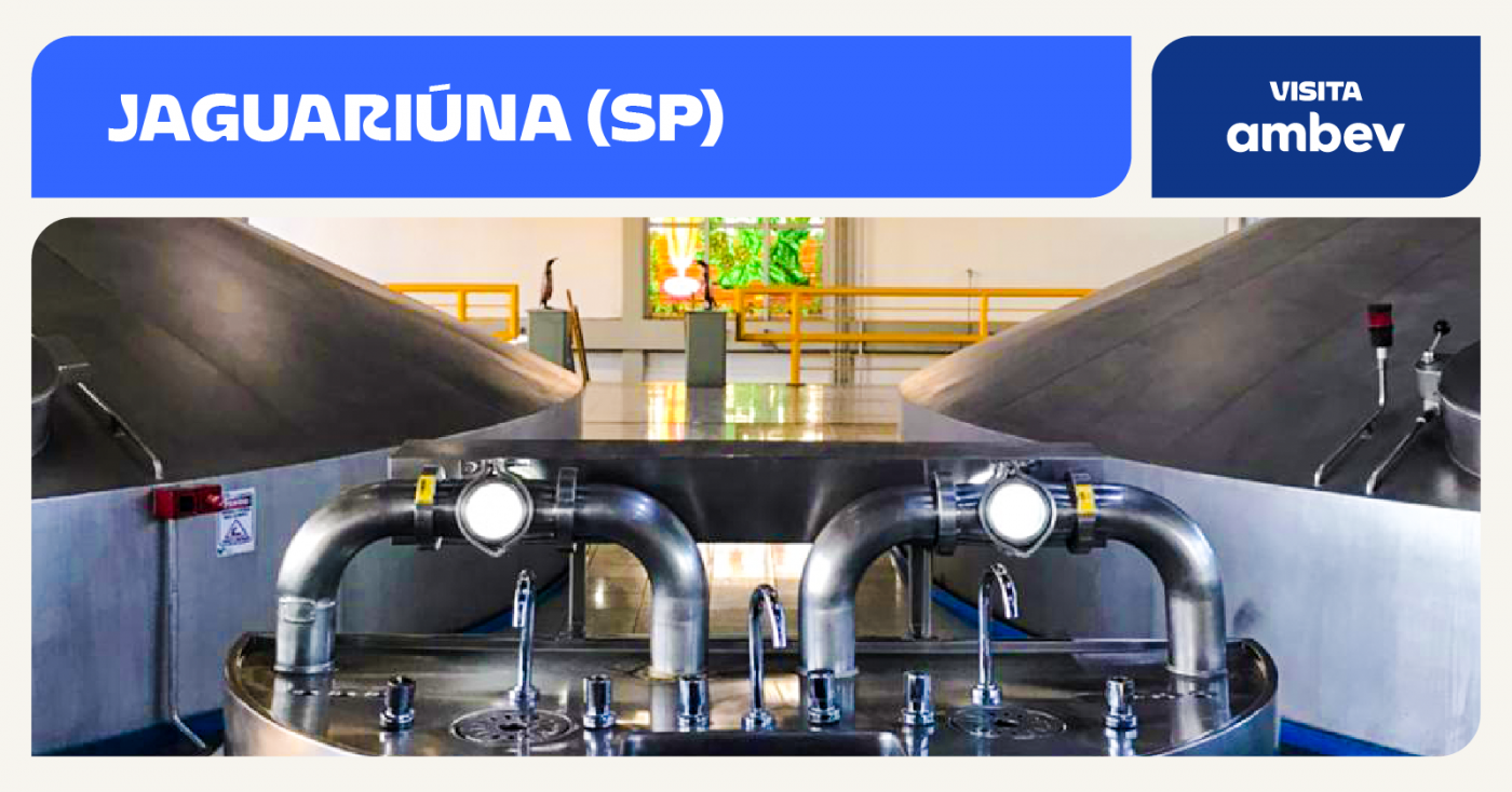 VISITA AMBEV - Jaguariúna (SP) em Jaguariúna - Sympla