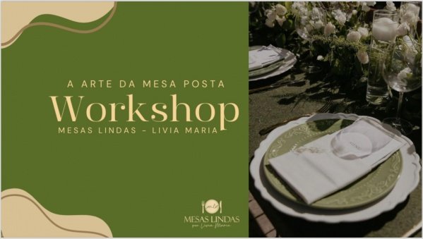 WORKSHOP MESA POSTA em Lagoa Santa - Sympla