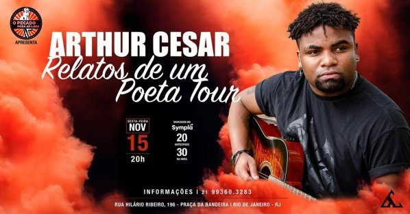 Arthur Cesar no O Pecado Mora ao Lado em Rio de Janeiro - Sympla